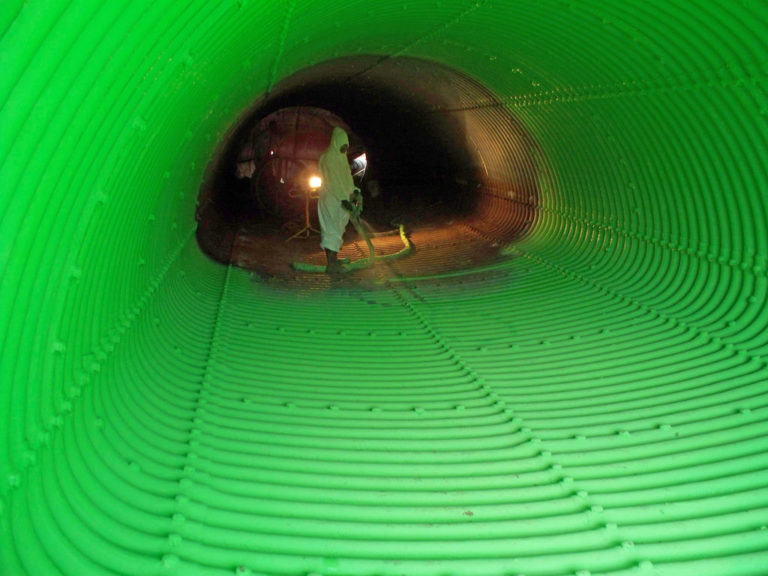 Ohio DOT Twin Culverts - Sprayroq™